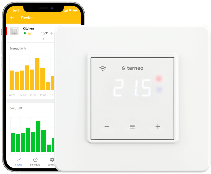 Smart thermostat terneo sx | terneo official site